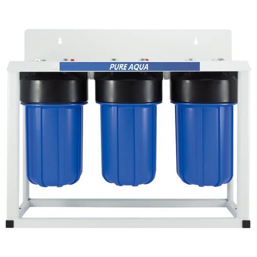 Big Blue Jumbo 10 Triple Stage Whole House Water Filtration System